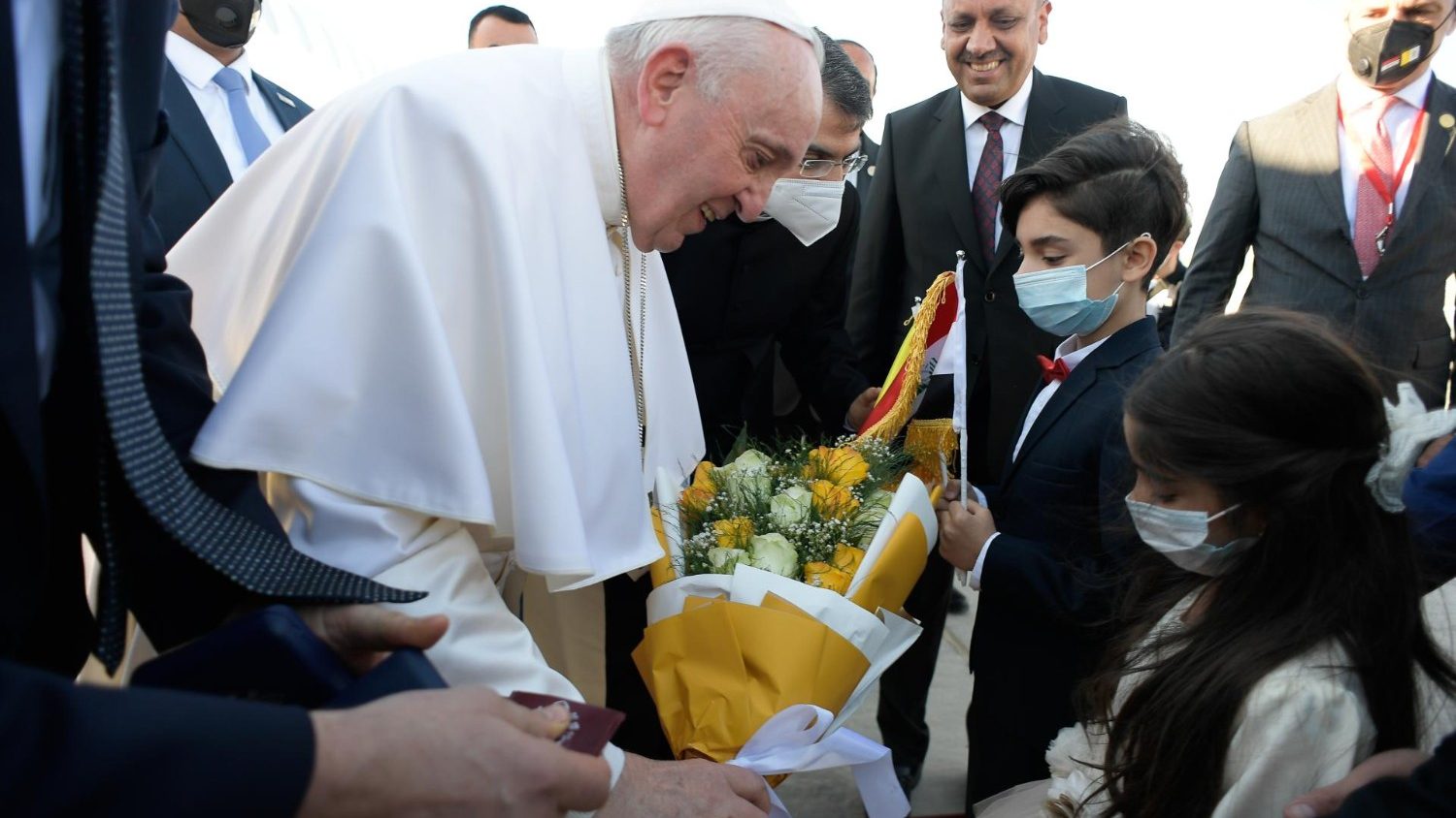 Speciale Tg1: Il viaggio di Papa Francesco in Iraq, in un documentario Speciale Tg1: Il viaggio di Papa Francesco in Iraq, in un documentario