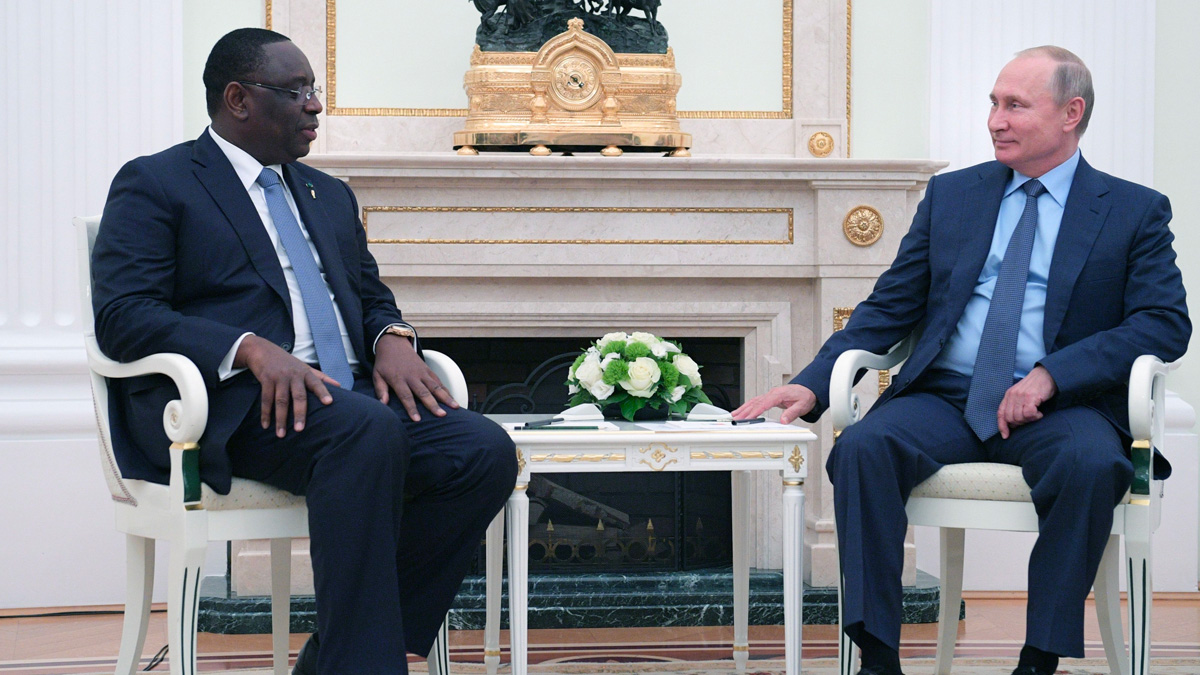 Ucraina, il Presidente dell'Unione africana a colloquio con Putin ...