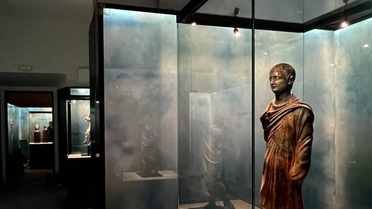Esposti al Quirinale i bronzi di San Casciano Esposti al Quirinale i bronzi di San Casciano
